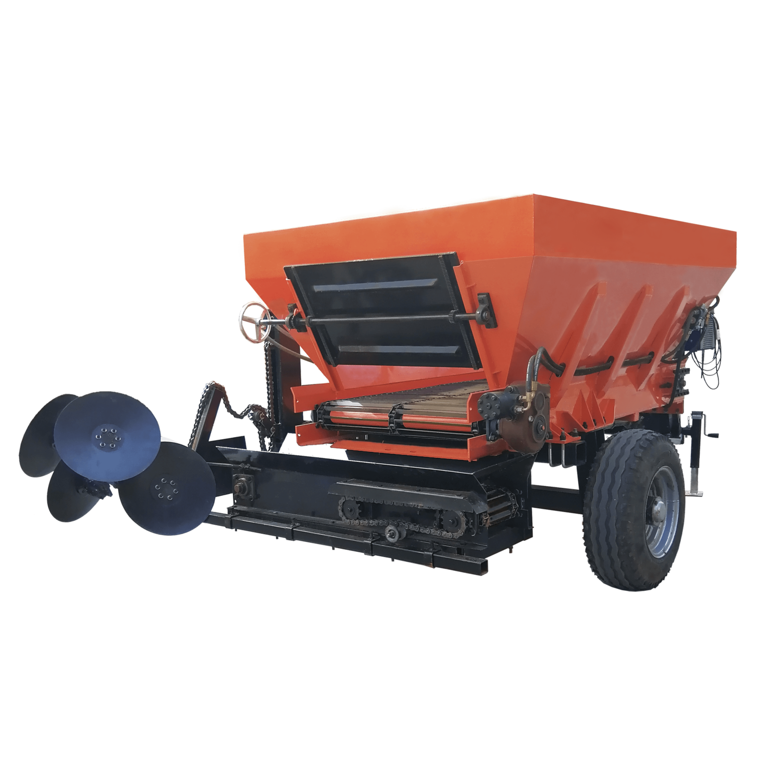 Trenching and Fertilizer Backfilling Machine - Minnuo Agricultural ...