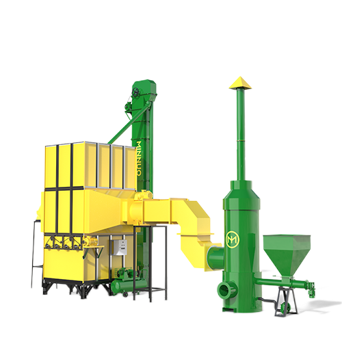 Continuous Vertical Flow Grain Dryer 5HDH Series - Minnuo Agricultural ...
